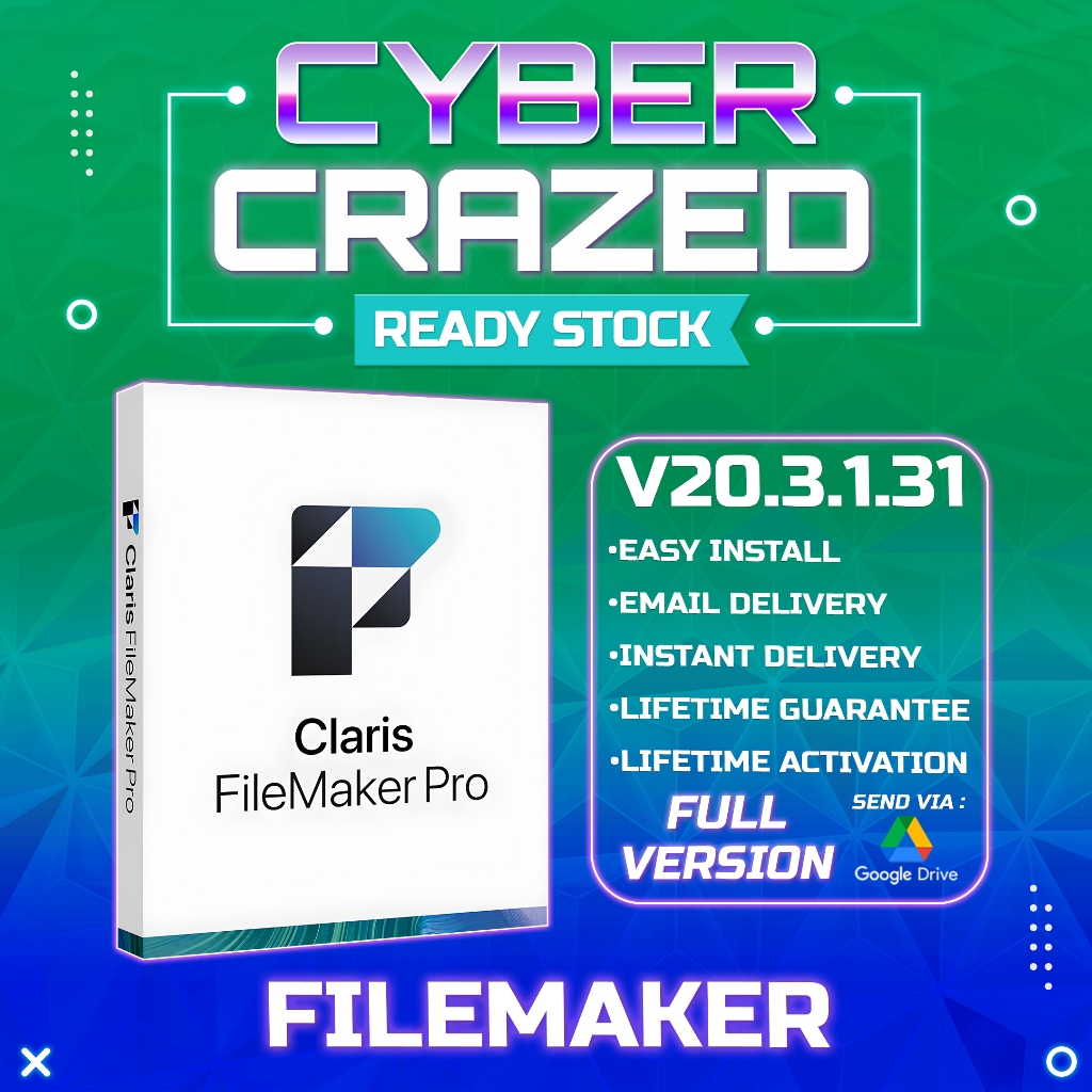 Jual FileMaker Pro 2023 20.3.1.31 Full Version (Versi Terbaru) | Shopee Indonesia