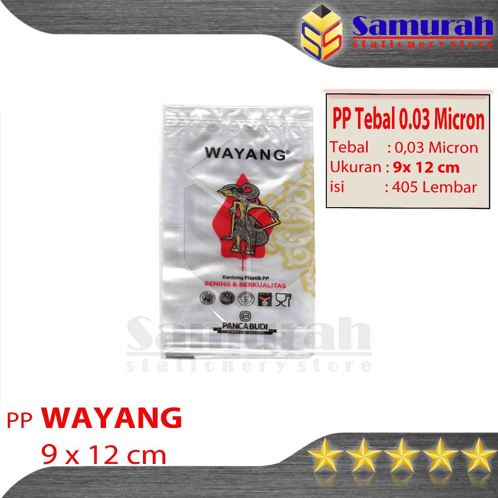Jual Plastik PP Wayang Lebar 9 x 12 - 9 x 15 03 Micron / 0.03 mic ...