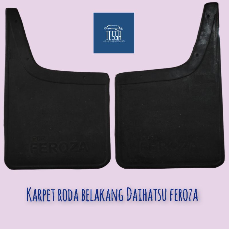 Jual karpet lumpur atau karpet roda mobil Feroza 1 set = 2 lembar ...