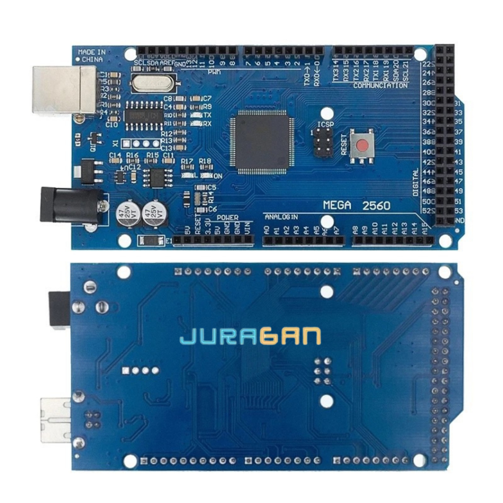 Jual Mega 2560 R3 Arduino Compatible Board 16au Ch340 Shopee Indonesia