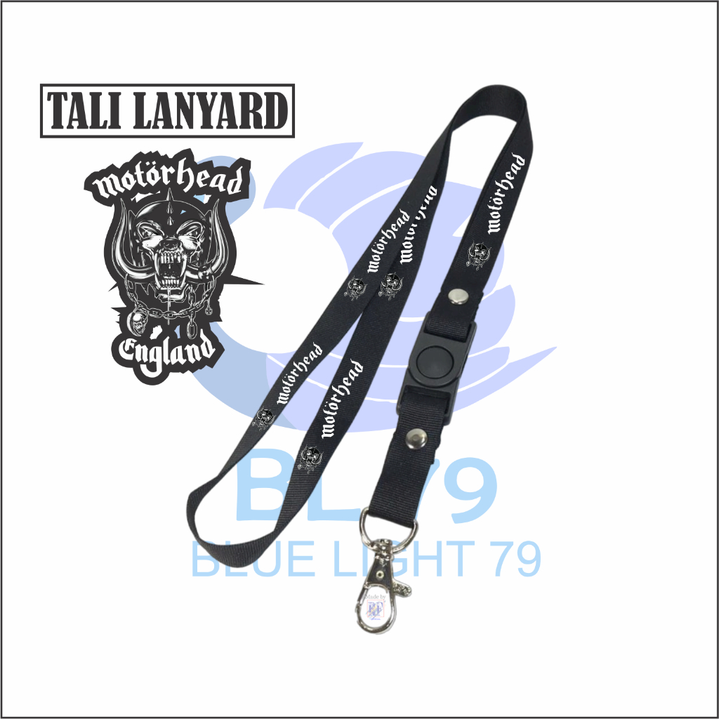 Jual TALI LANYARD MOTORHEAD | BAND MOTORHEAD ENGLAND | BAND METAL ROCK ...