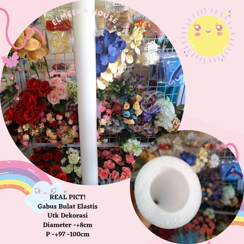 Jual Gabus/Busa Bulat Elastis -+1M | Shopee Indonesia