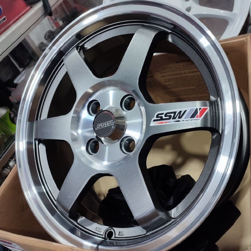 Jual PROMO!!! VELG R15 TE37 BY SSW MADE IN THAILAND | Shopee Indonesia