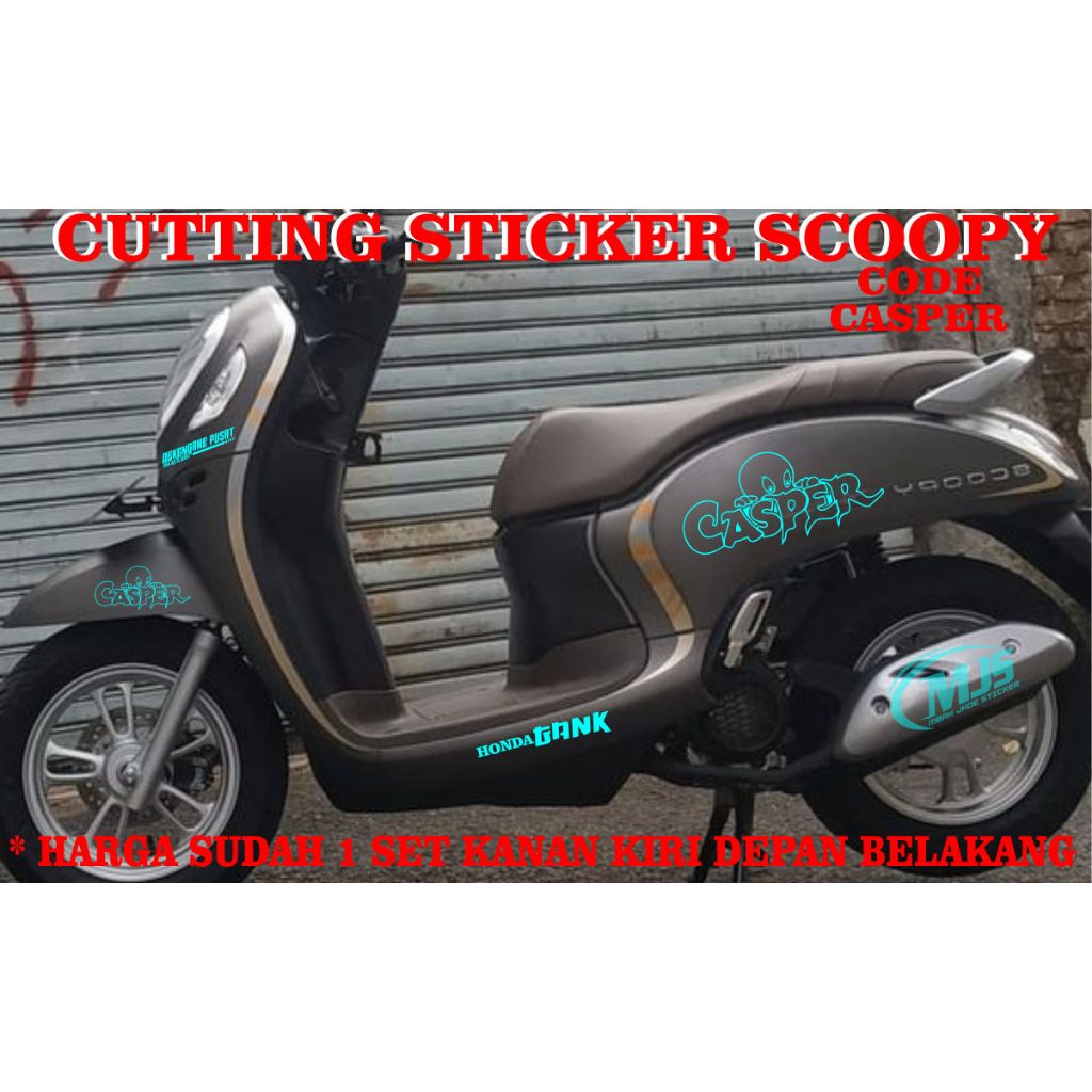 Jual cutting sticker honda scoopy casper | Shopee Indonesia