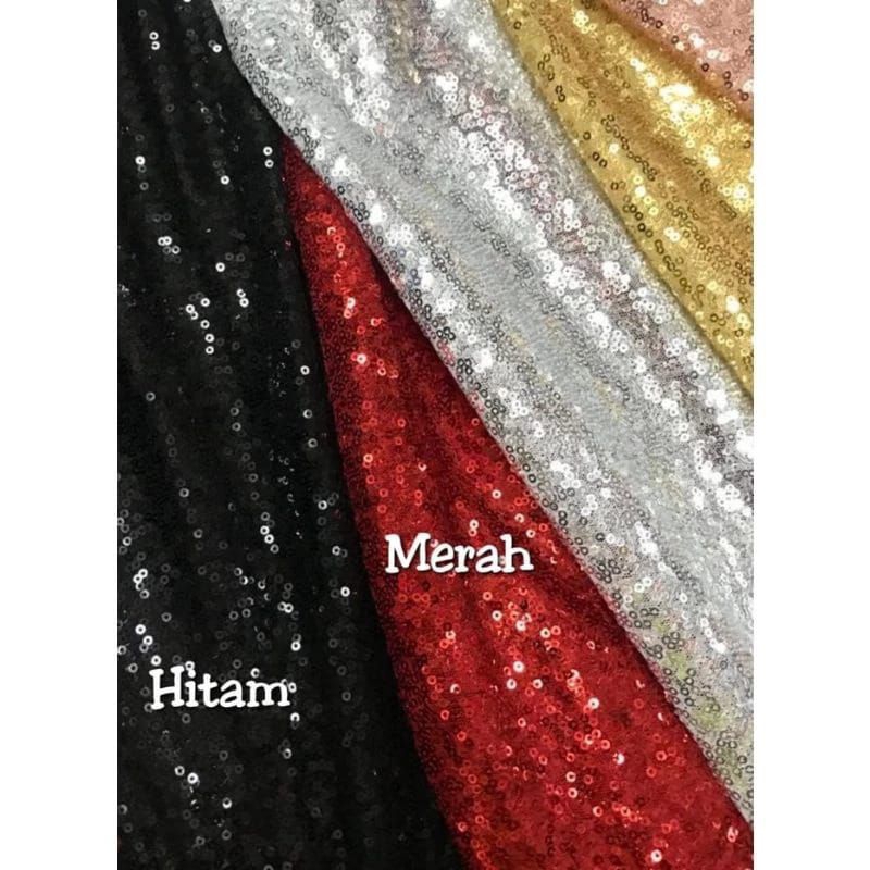 Jual Tile Sequin 1000 Payet/Sequin Payet/Bahan Drees/Bridasmaid/Bahan ...