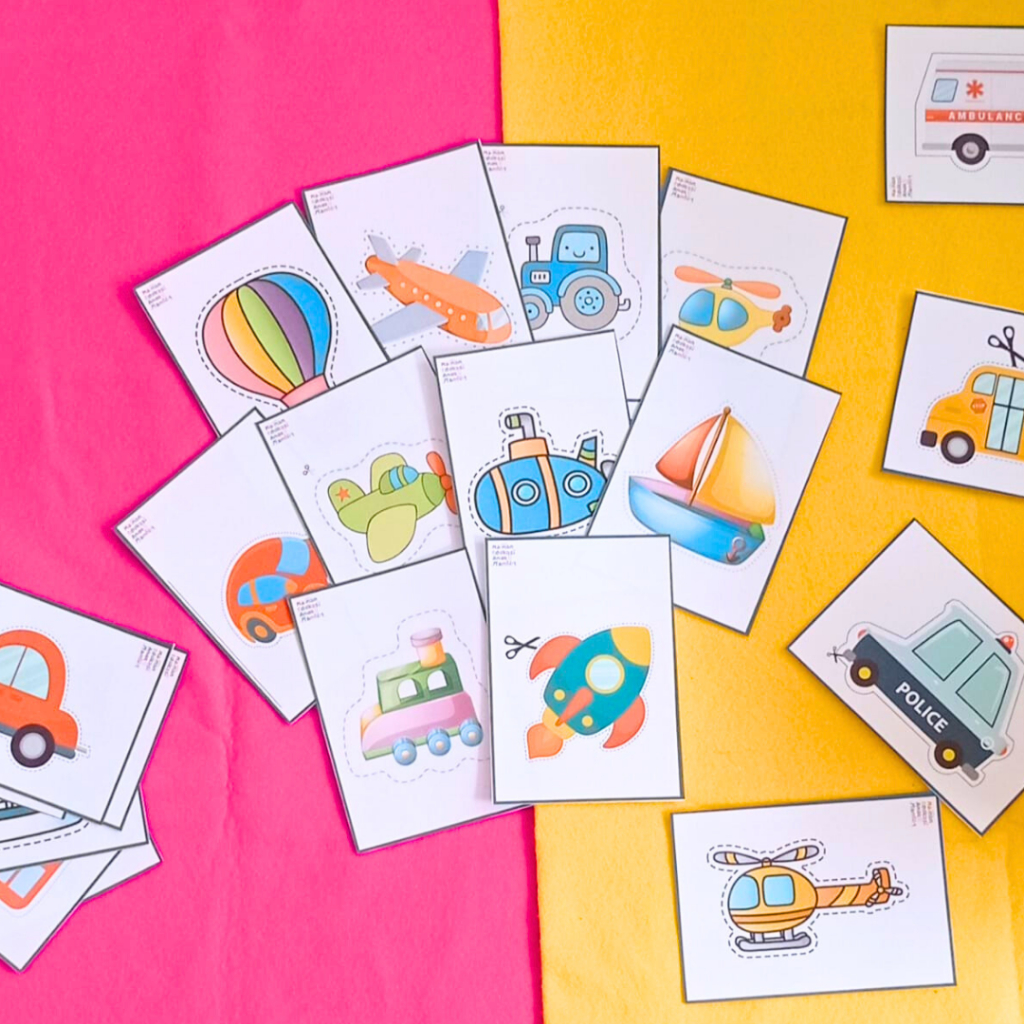 Jual Worksheet Aktivitas Menggunting Mainan Motorik Halus Anak Mainan ...