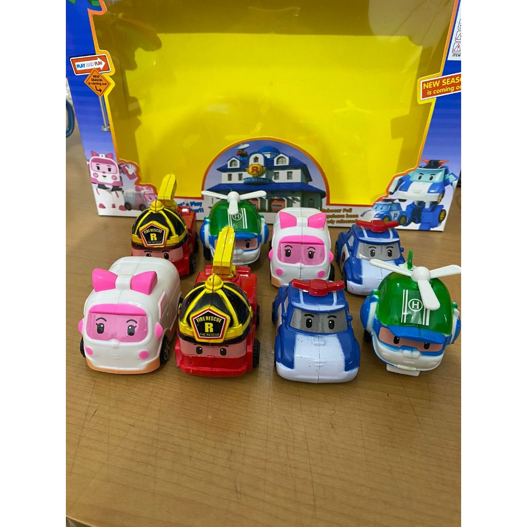 Jual Robocar Poli Set 8 pcs / Poli Robocar 8pcs | Shopee Indonesia