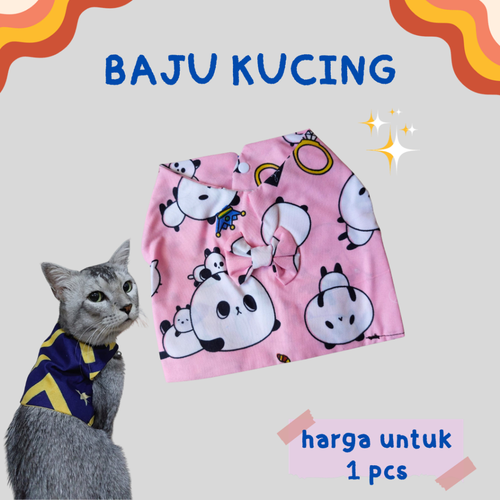 Jual Baju Kucing (1pcs) - Pakaian Kucing | Shopee Indonesia