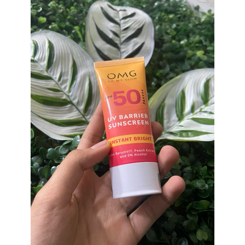 Jual OMG UV Barrier sunscreen spf 50 PA++++ 25 ml | Shopee Indonesia