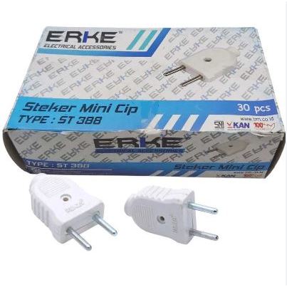 Jual Steker Gepeng Rekza Erke / Steker Baut / Colokan Listrik | Shopee ...