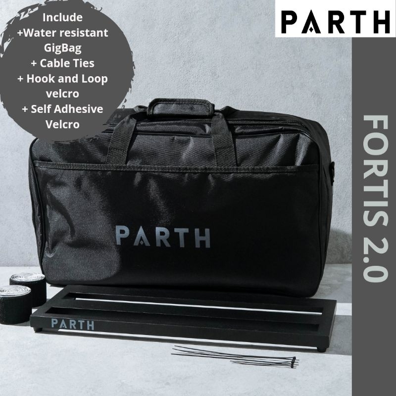 Jual PARTH PEDALBOARD pedal board FORTIS 2.0 efek gitar dan bass ...