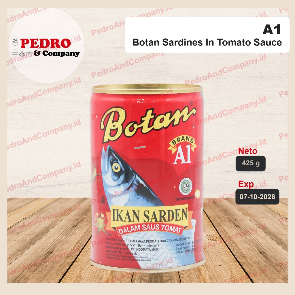 Jual Botan - Ikan sarden dalam saos tomat/ sardines in tomato sauce ...