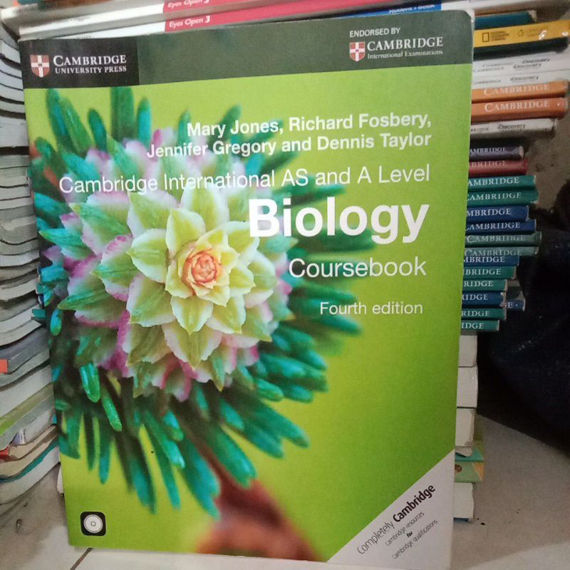 Jual Cambridge internasional AS and A level biology coursebook fourth ...