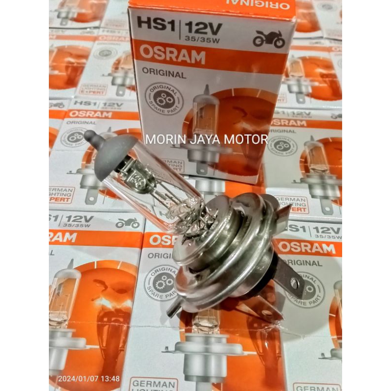 Jual BOHLAM DEPAN HALOGEN H4 12V 35/35W VIXION SCOOPY CB150R MX KING OSRAM ORI | Shopee Indonesia