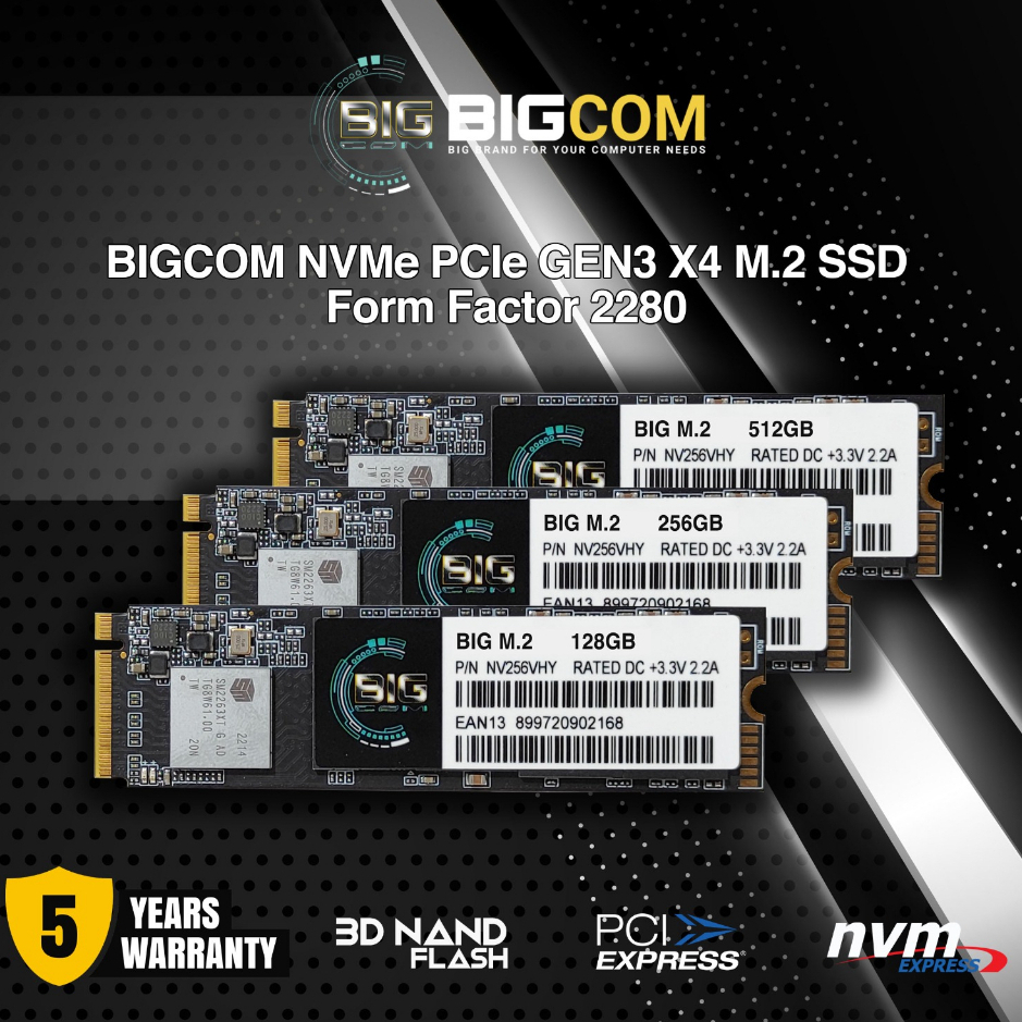 Jual SSD BIGCOME NVME M2 128/256GB | Shopee Indonesia
