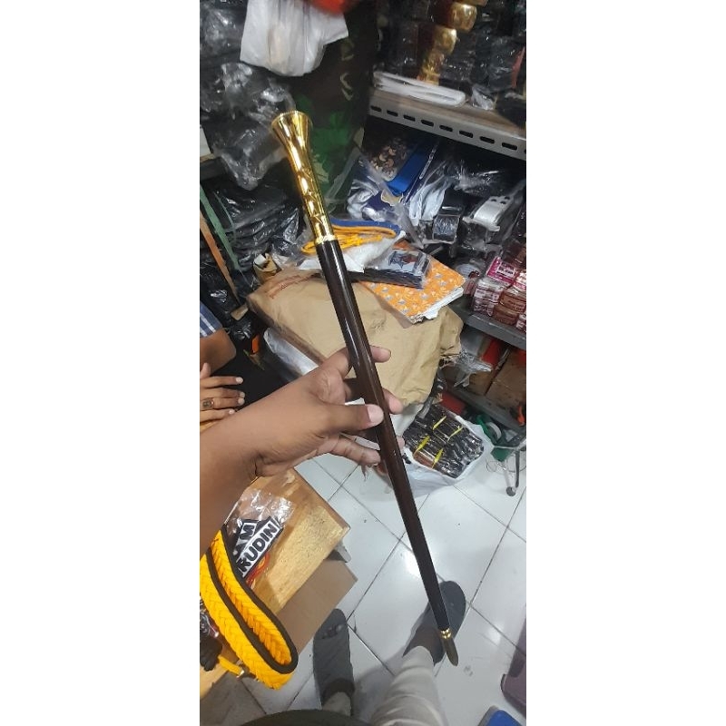 Jual tongkat komando STMKG bisa custome untuk Taruna bisa request logo ...