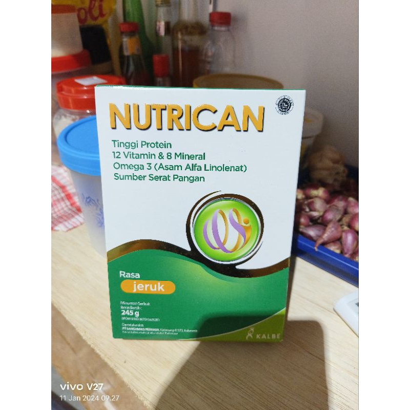 Jual susu nutrican buat diem dan protein tinggi rasa jeruk | Shopee ...