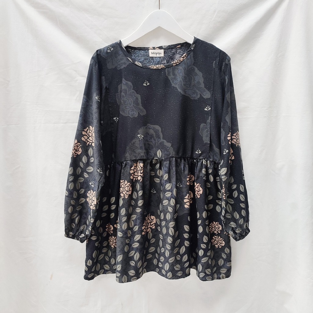 Jual Baju Menyusui Blouse Atasan Hamil Busui Bukaan Samping Kanan Kiri ...