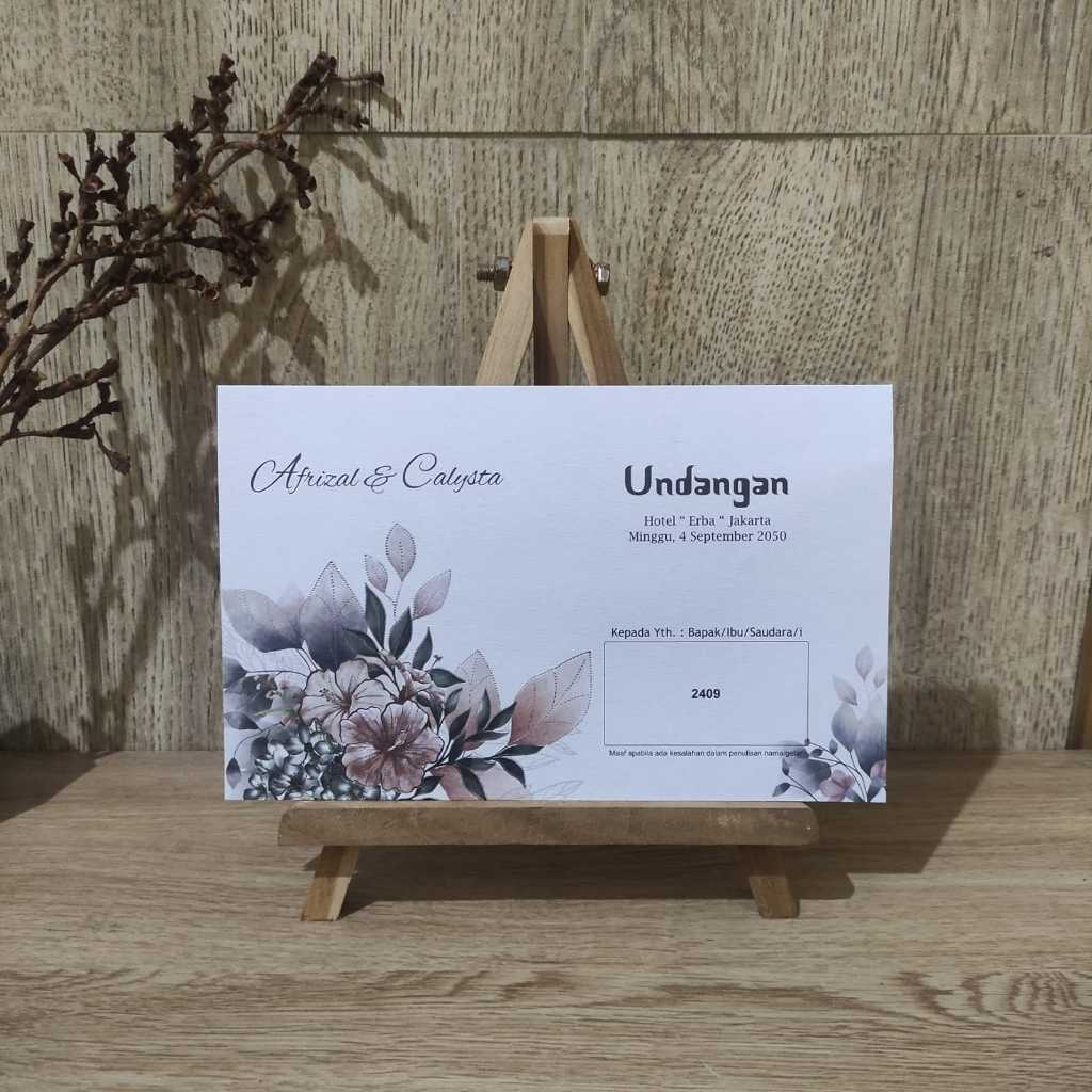 Jual ERBA 2409 Blangko Undangan KOSONGAN, Undangan Pernikahan Murah ...