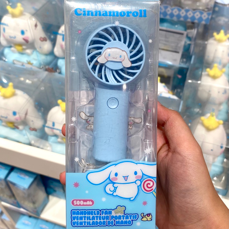 Jual MINISO x Sanrio Kipas Tangan Handheld Fan 500mAh Cinnamoroll USB ...