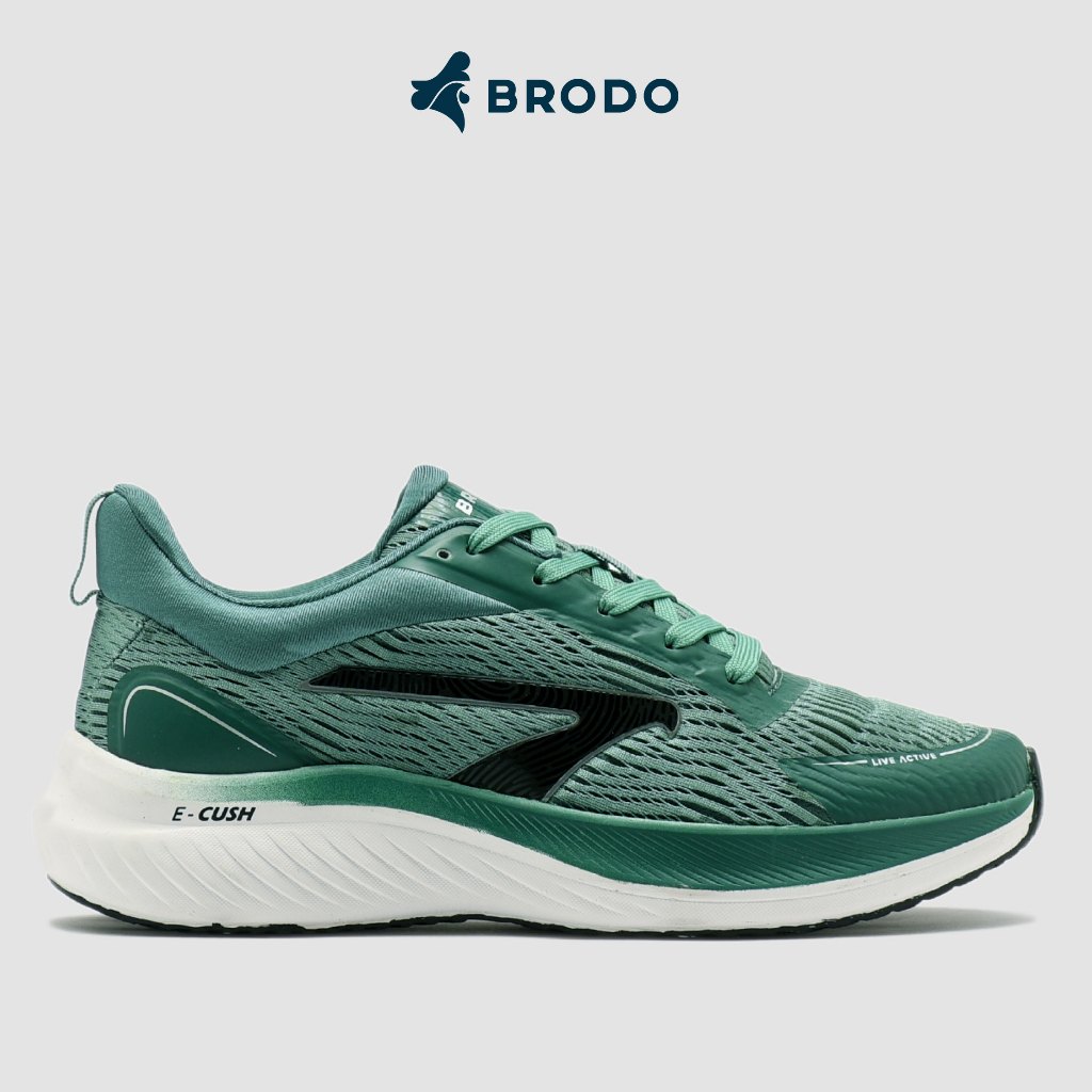 Jual BRODO - Running Shoes Active Inizio Agave Green | Shopee Indonesia