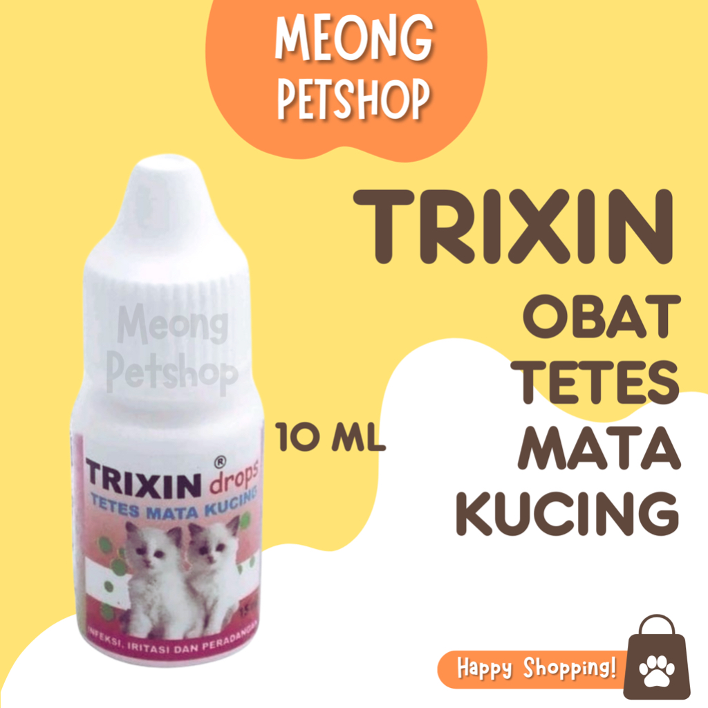 Jual TRIXIN Obat Mata Kucing 10ml - Meong Pets | Shopee Indonesia