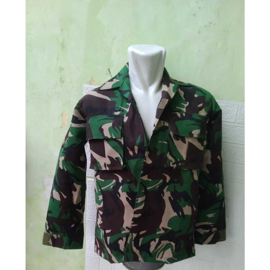 Jual STELAN BAJU PDL VELBED SEMI WOLL /SETELAN BAJU TNI/BAJU PDL LORENG DINAS LAPANGAN | Shopee ...