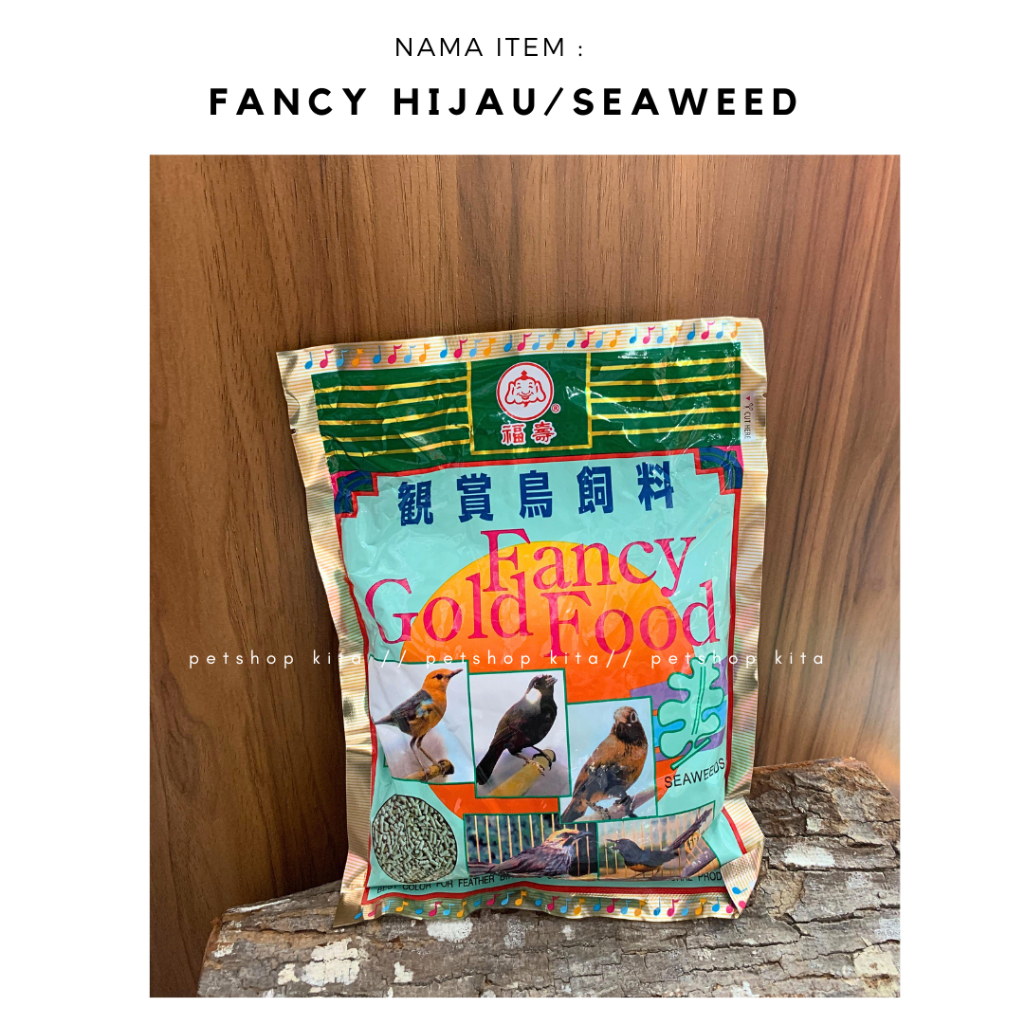 Jual FANCY GOLD IJO / FANCY HIJAU / FANCY RUMPUT LAUT / PAKAN BURUNG ...