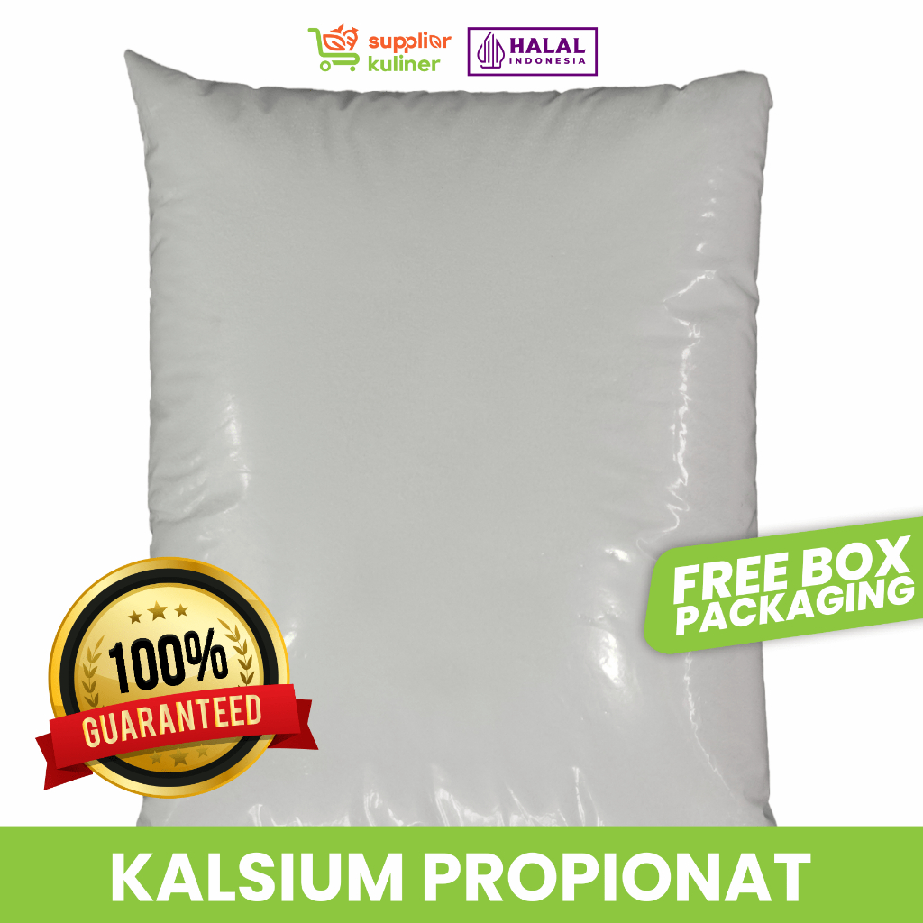 Jual PENGAWET MAKANAN / CALSIUM PROPIONATE / KALSIUM PROPIONAT | Shopee ...