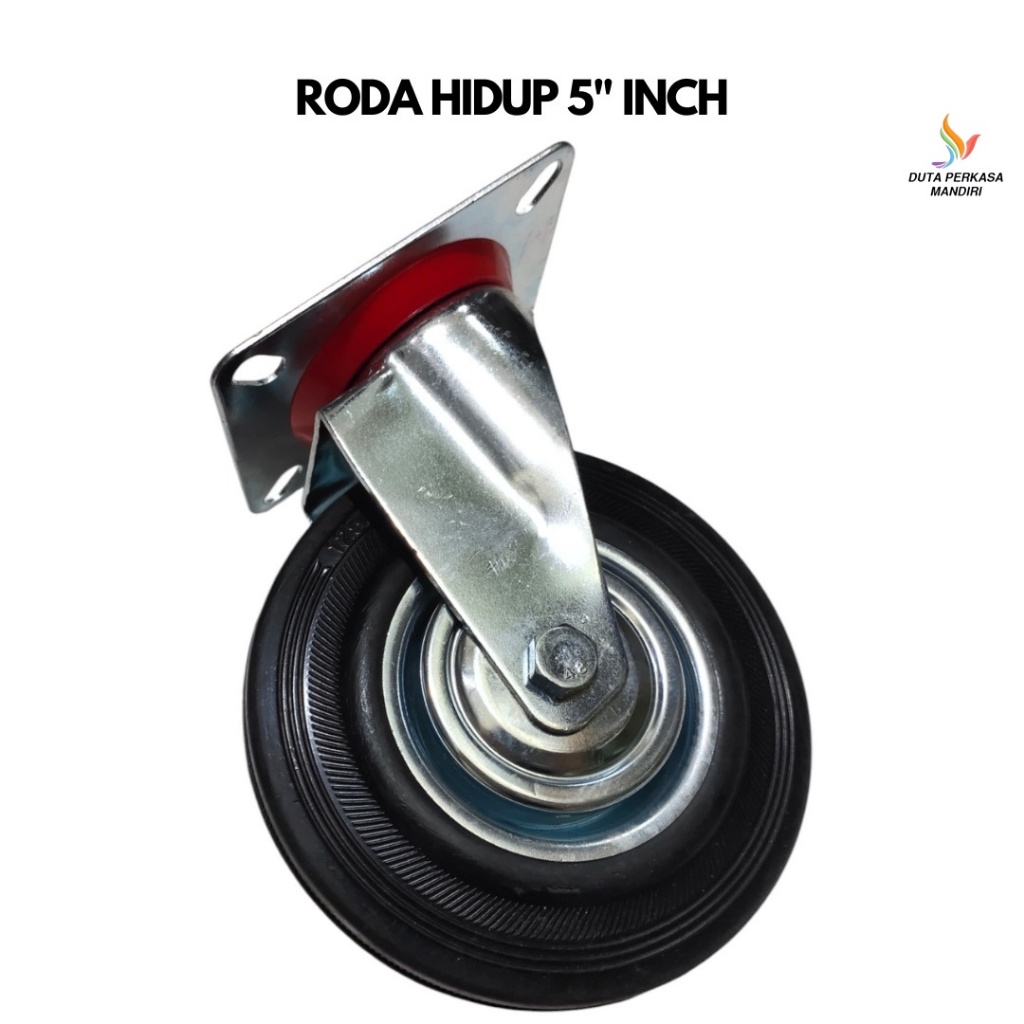 Jual DPM - RODA ETALASE 5" inch/RODA KARET/RODA TROLLEY tipe HIDUP ...