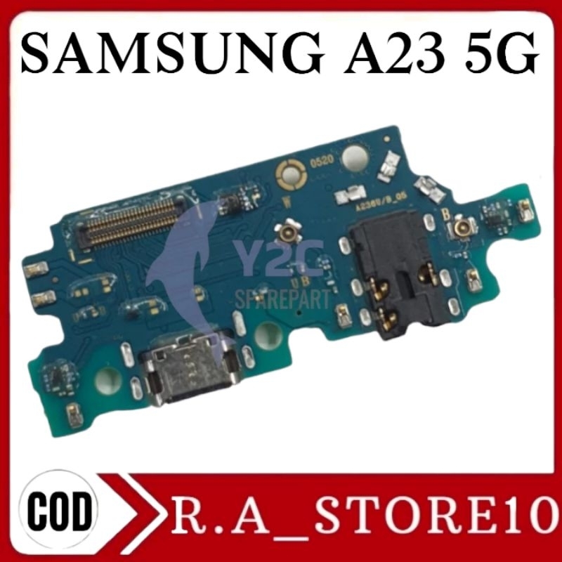 Jual PAPAN CHARGER + IC Samsung A236 Galaxy A23 5G + ORIGINAL CON T/C /HF/MIC / FULL KOMPONEN IC ...
