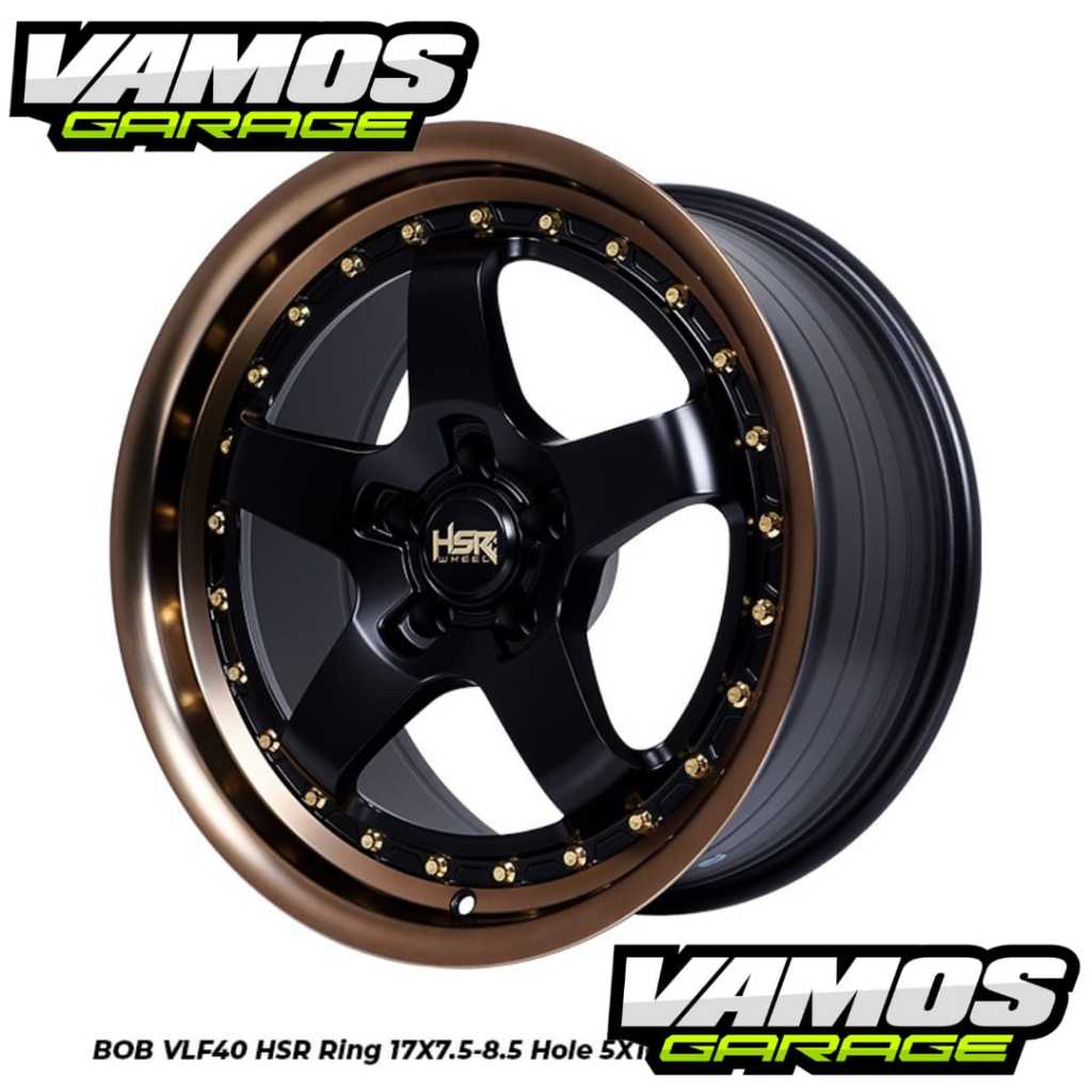 Jual PELEK RACING HSR BOB RING 17 LUBANG 5 PCD 114 COCOK BUAT WULING ...