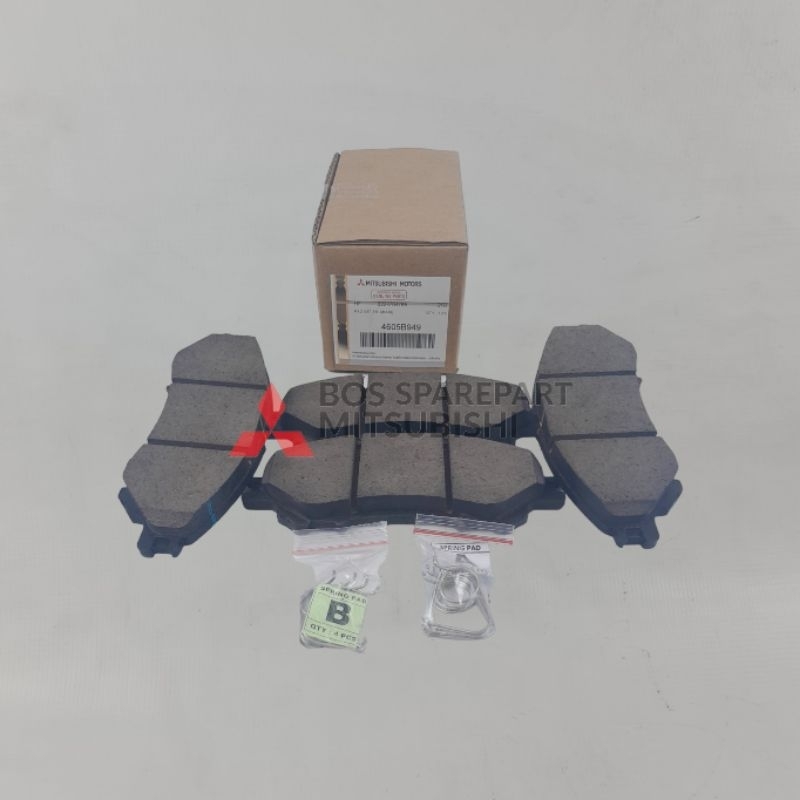 Jual BRAKE PAD / KAMPAS REM DEPAN MITSUBISHI XPANDER ORIGINAL MITSUBISHI | 4605B949 | Shopee ...
