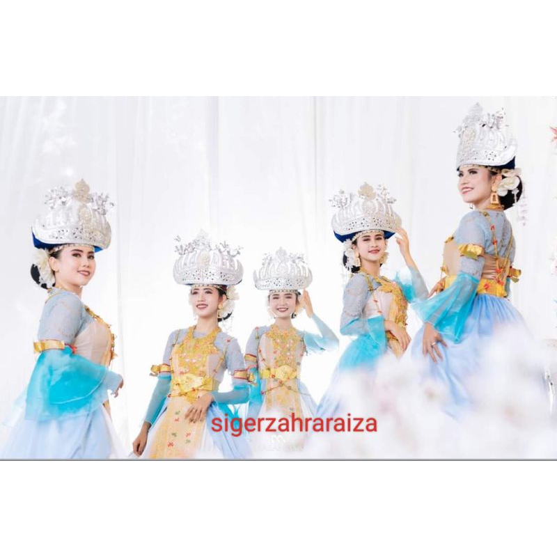 Jual siger cantik adat Lampung#mahkota adat Lampung#siger pepadun ...