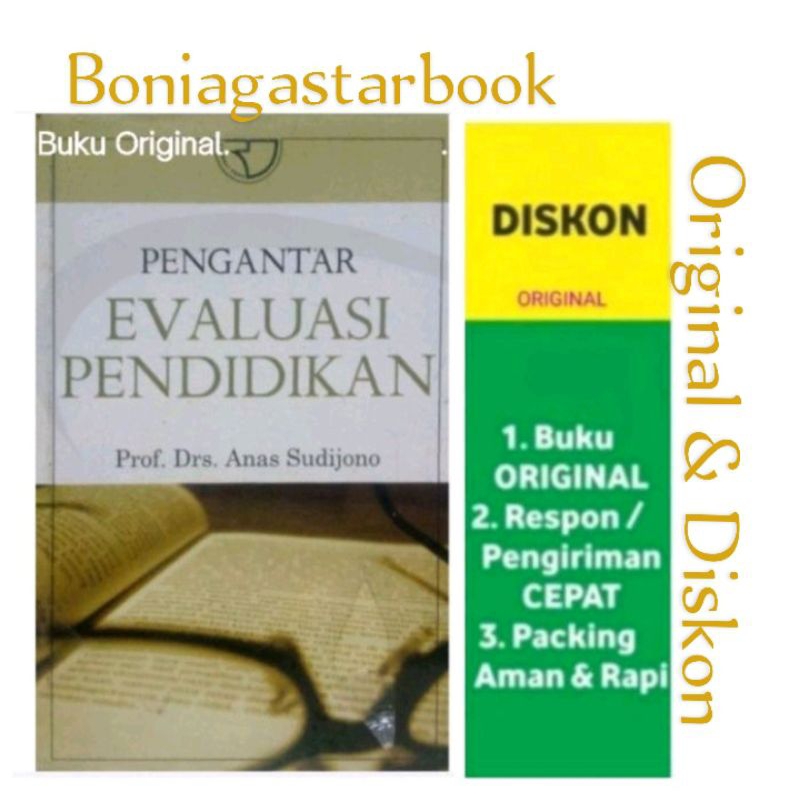 Jual Pengantar Evaluasi Pendidikan - Anas Sudijono | Shopee Indonesia