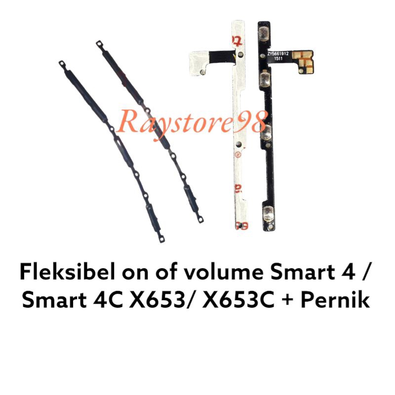 Jual Satu Paket Fleksibel On OF Volume + Pernik Smart 4 / Smart 4C / X653 / X653C Flexibel ...