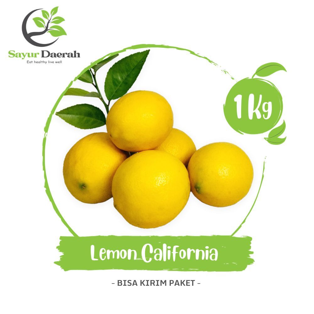 Jual Jeruk Lemon California Premium 1 Kg | Sayur Daerah | Shopee Indonesia