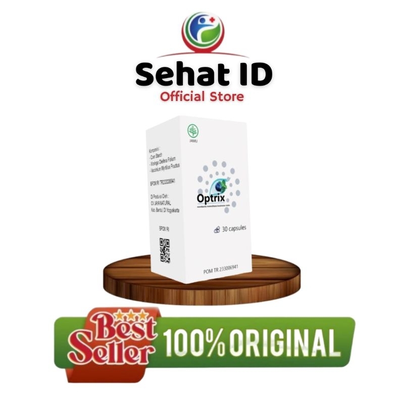 Jual Optrix Obat Mata Minus Plus Rabun Katarak Silinder Herbal Original ...