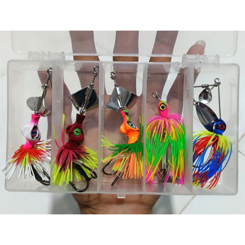 Jual paket box umpan lure casting all varian model jenis umpan | Shopee ...
