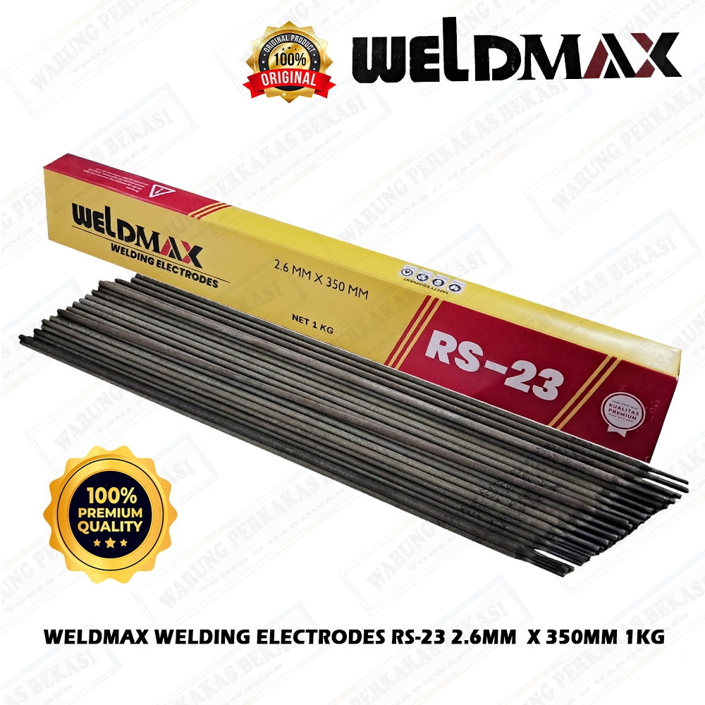 Jual WELDMAX Premium 2.6mm 1Kg 50 Batang - 2.0mm 1Kg 96 Batang Kawat ...