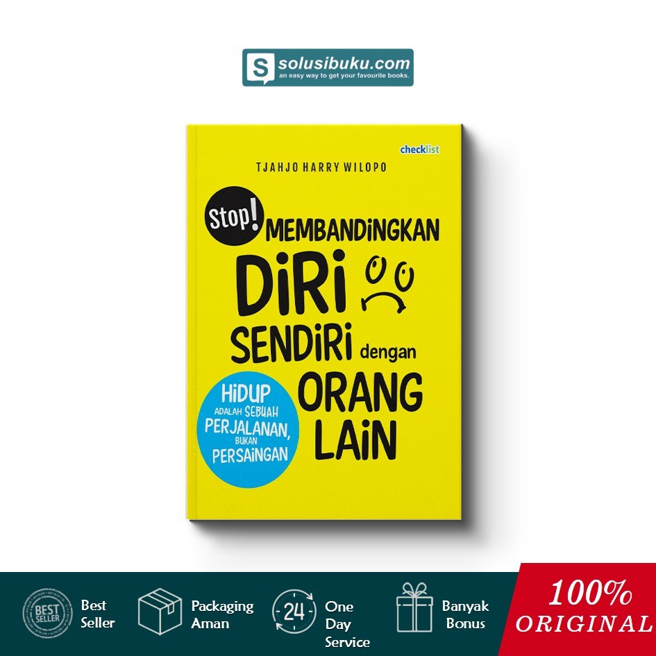 Jual Buku Stop! Membandingkan Diri Sendiri dengan Orang Lain (Checklist) | Shopee Indonesia