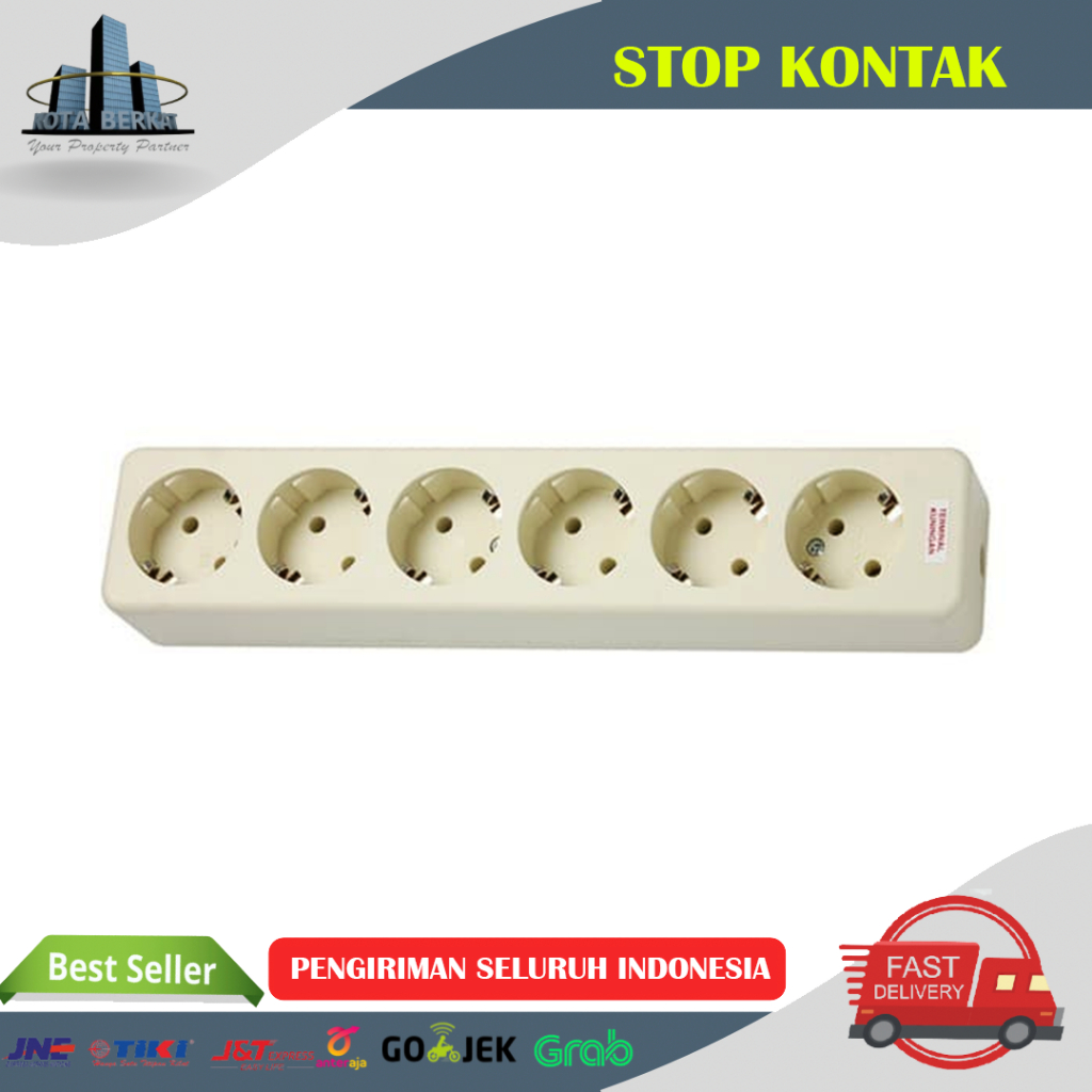 Jual STOP KONTAK 6 LUBANG UTICON | Shopee Indonesia