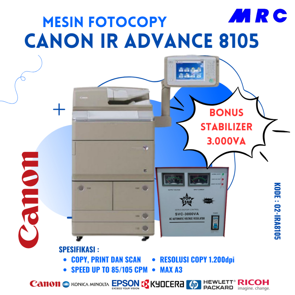 Jual MESIN FOTOCOPY CANON IRA 8105 | Shopee Indonesia