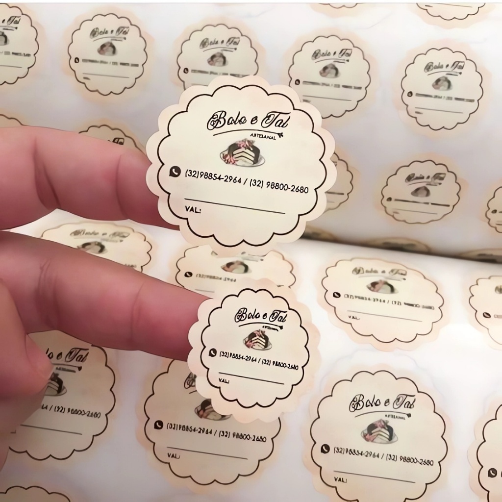 Jual STICKER LABEL CROMO A3+, STIKER PINT GLOSY, STIKER LABEL CUTTING ...