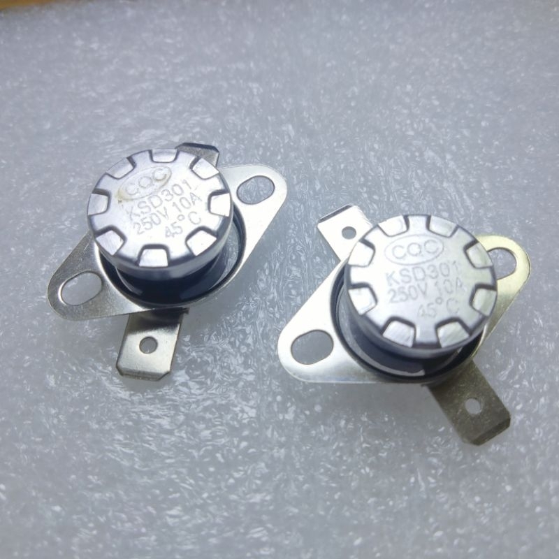 Jual TERMOSTAT THERMOSTAT 45 C THERMO STAT 45 DERAJAT 250V 10A | Shopee ...