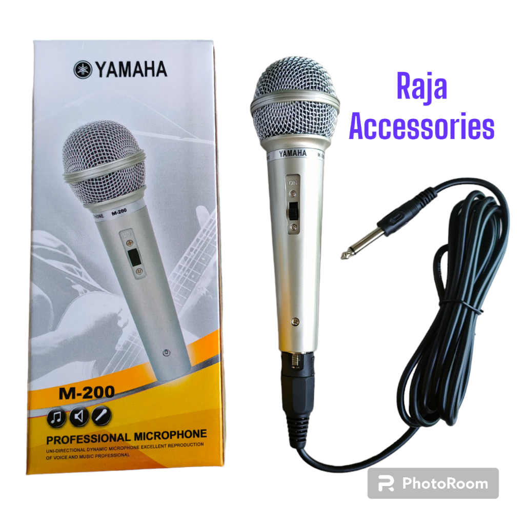 Jual MIC KABEL YAMAHA M-500 / MICROPHONE KABEL YAMAHA M-100 ...
