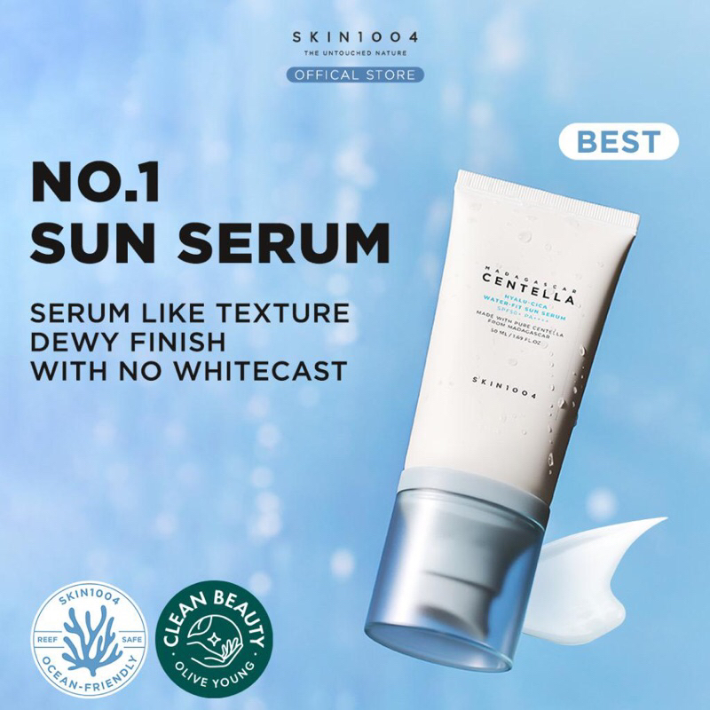 Jual SKIN 1004 MADAGASCAR CENTELLA HYALU - CICA WATER- FIT SUN SERUM ...