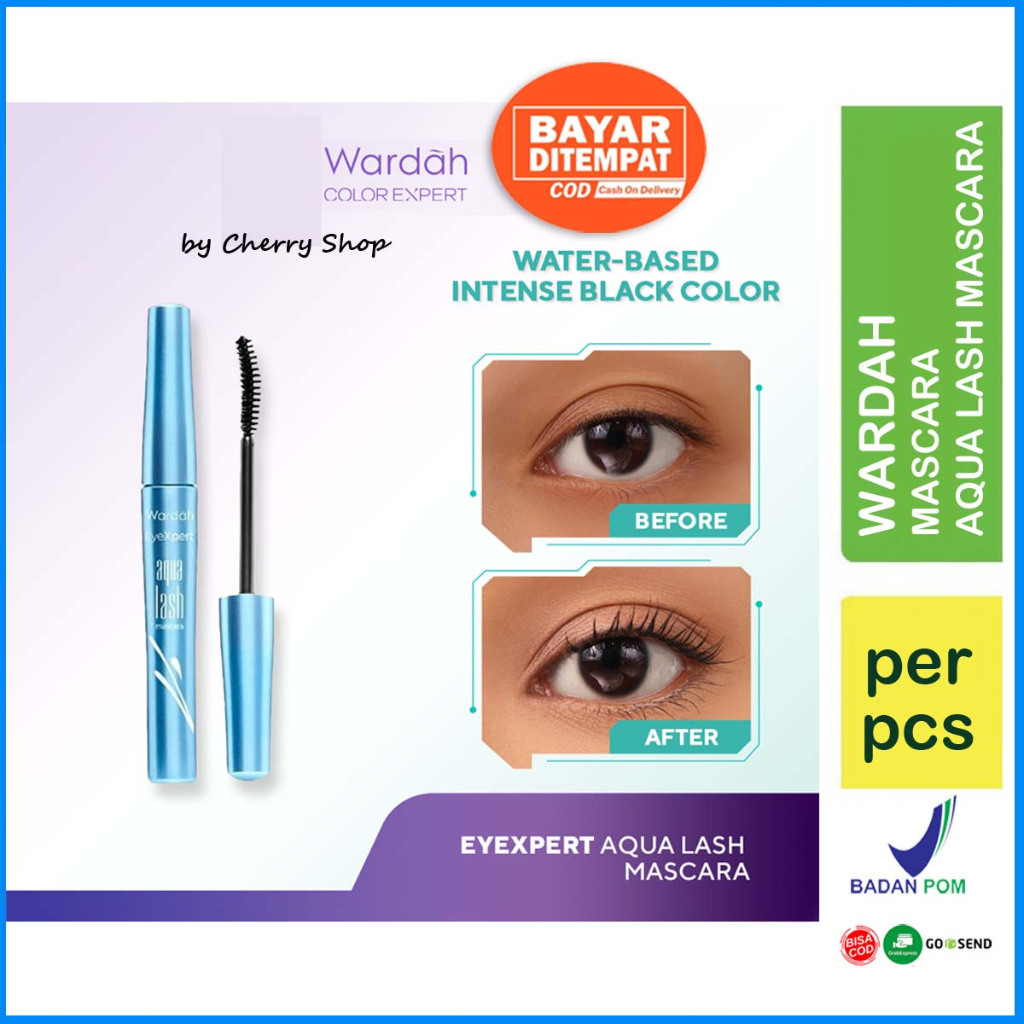 Jual Wardah EyeXpert Aqua Lash Mascara - Bulu Mata Tebal, Panjang ...