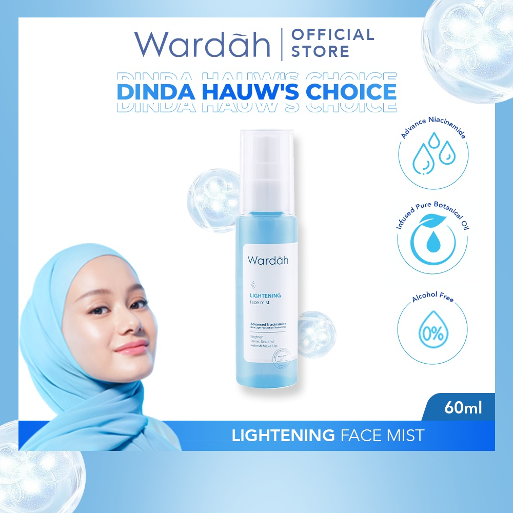 Jual Wardah Lightening Face Mist 60 ml - Face Mist 3-in-1 dengan ...