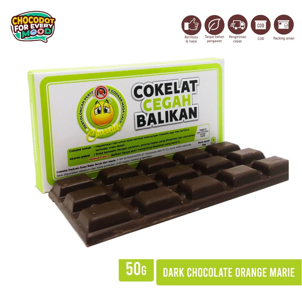Jual Coklat Chocodot Mood Series Cegah Balikan 50gr | Shopee Indonesia